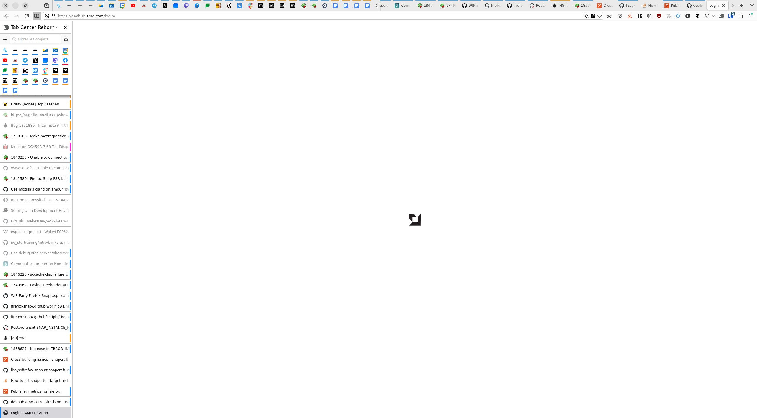 devhub.amd.com - The page is stuck in a loading state · Issue #127324 · webcompat/web-bugs · GitHub