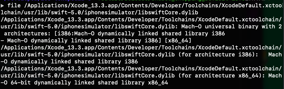 lipo Thinning unable to find arm64 on apple silicon xcode 13.3 · Issue #1397 · bazelbuild/rules ...