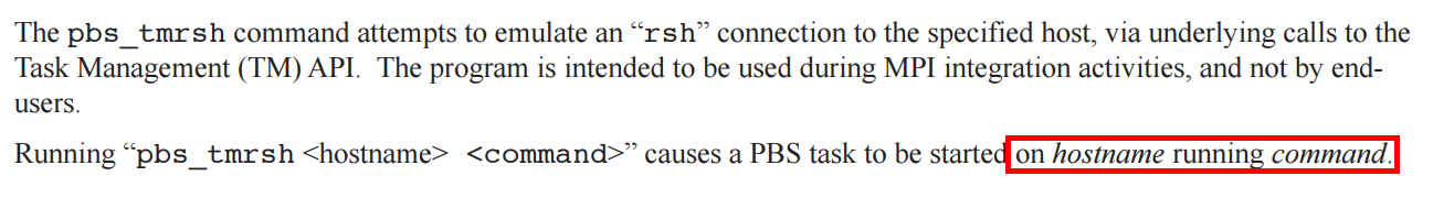 How Pbsmom Start The Process On Multiple Nodes Must Mpi · Issue 2211 · Openpbsopenpbs · Github