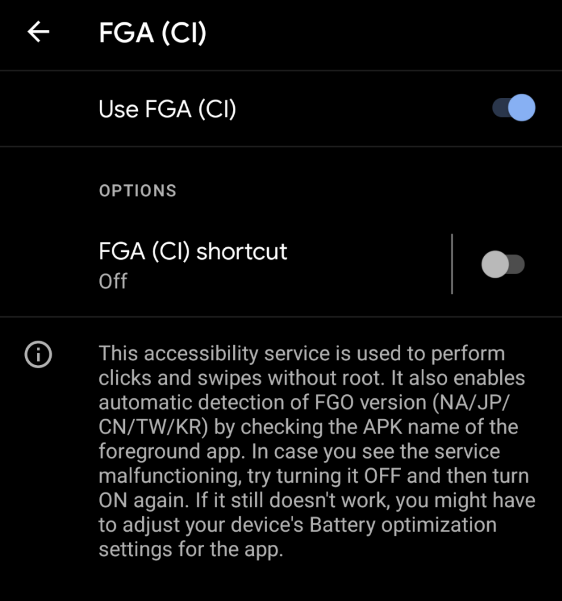 App crash(the fga button suddenly disappears during quest) also when reopening, after the crash ...