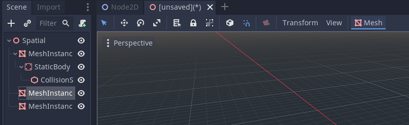 Allow using 2D/3D viewport top menu actions with MultiNodeEdit · Issue #4764 · godotengine/godot ...