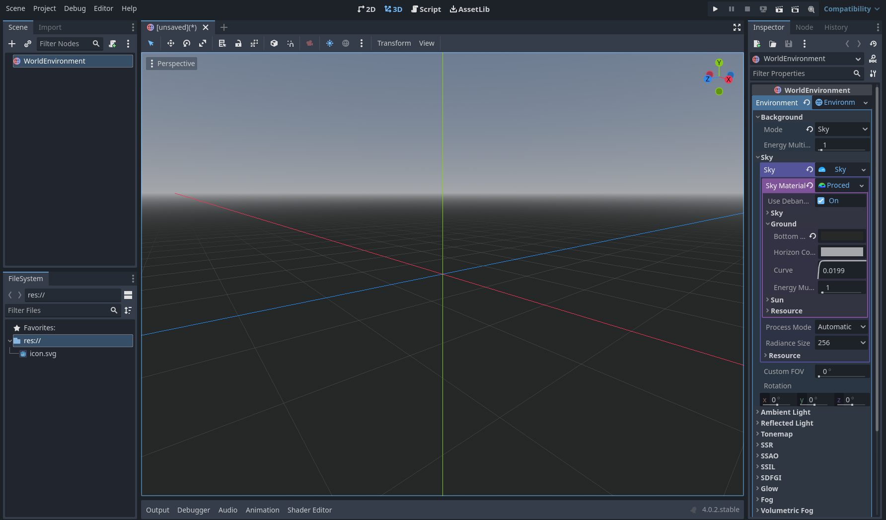 Change ground default color · Issue #6978 · godotengine/godot-proposals · GitHub