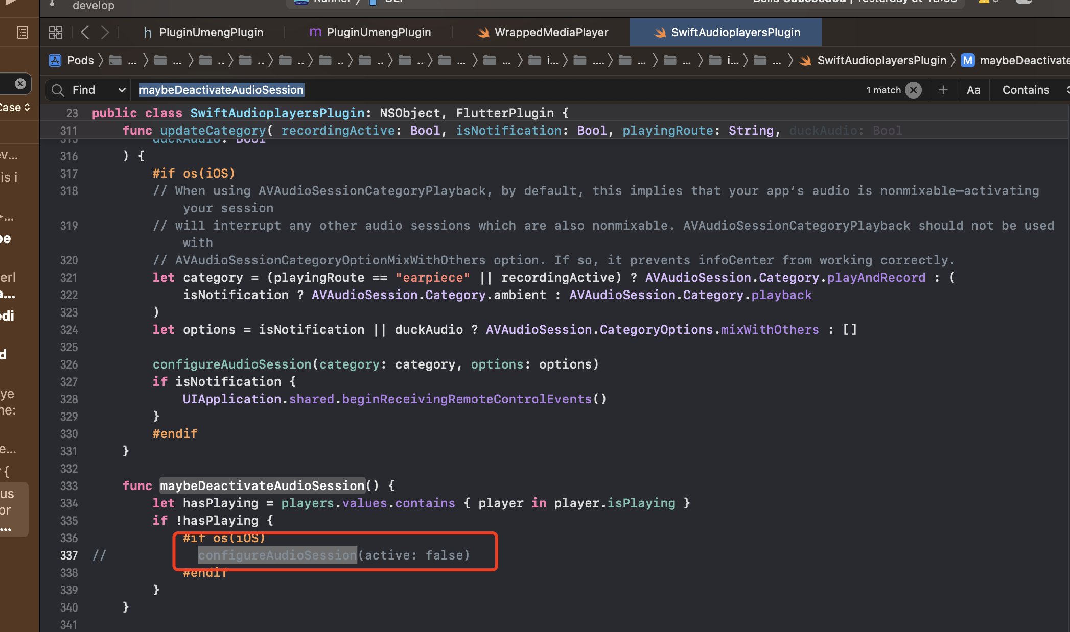ios 播放时，导致video_player卡住 · Issue #1031 · bluefireteam/audioplayers · GitHub