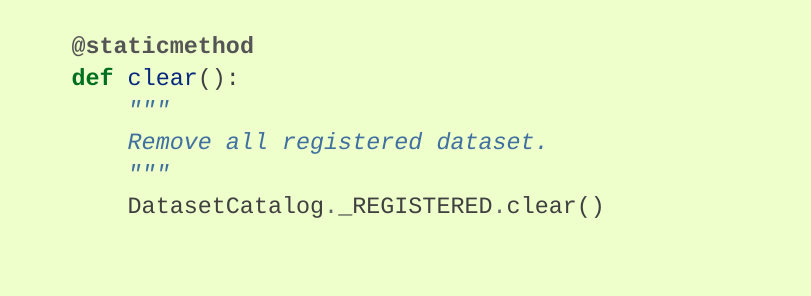 register_coco_instances with the same name · Issue #1637 · facebookresearch/detectron2 · GitHub
