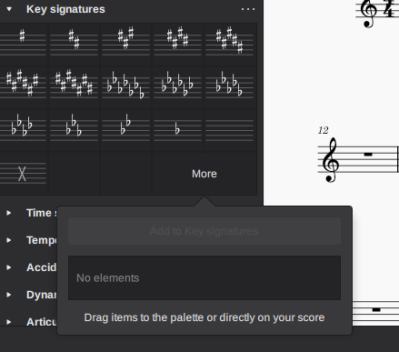 [MU4 Issue] unable to create custom key signature · Issue #12254 · musescore/MuseScore · GitHub