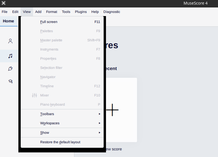 Mu4 Issue Black Border Around Menus · Issue 13294 · Musescoremusescore · Github