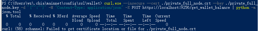schannel: Failed to get certificate location or file for ./private_full_node.crt · Issue #2584 ...