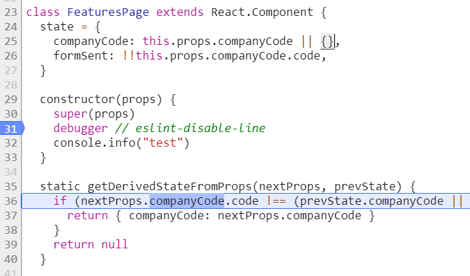 Should getDerivedStateFromProps suppress 'state not initialized' warning? · Issue #12523 ...
