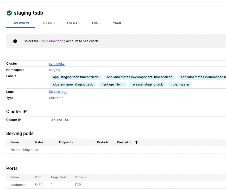 primary service don't have selector to include pods · Issue #439 · timescale/helm-charts · GitHub