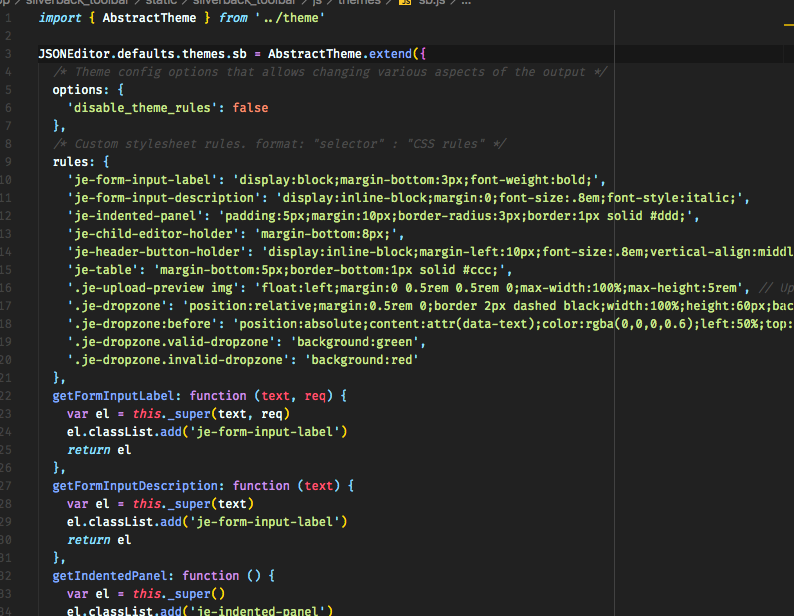 How do we create custom themes now with version 2.0 · Issue #643 · json ...