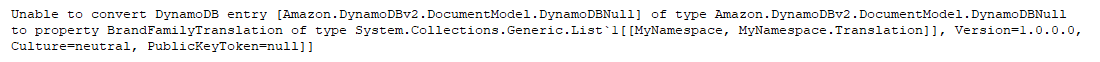 DynamoDB Stream - How to Deserialize DynamoDb stream JSON back to my original object ...