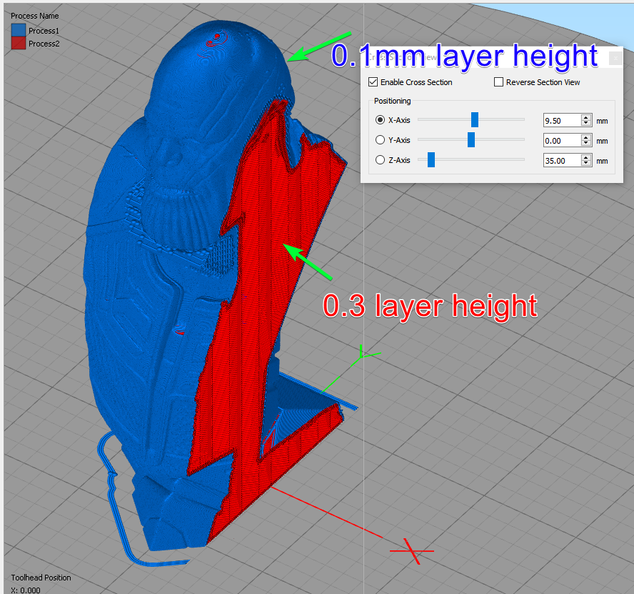 [Feature request] Different Layer Height for Inner and Outer Walls (say ...