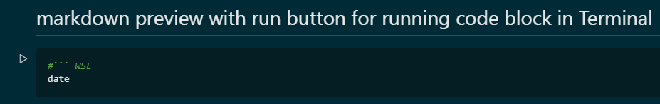 markdown preview with run button for running code block in Terminal · Issue #143876 · microsoft ...