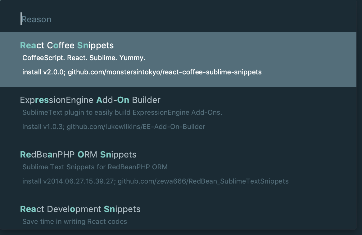 Unable to find the package on package-control · Issue #15 · reasonml-editor/sublime-reason · GitHub