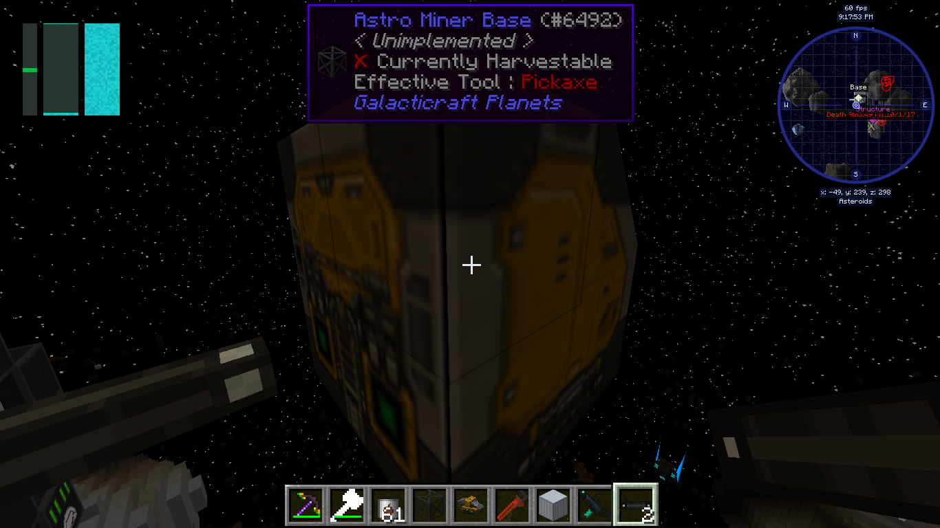 [1.11.2] Astro Miner Base texture going blurry when viewed from a ...