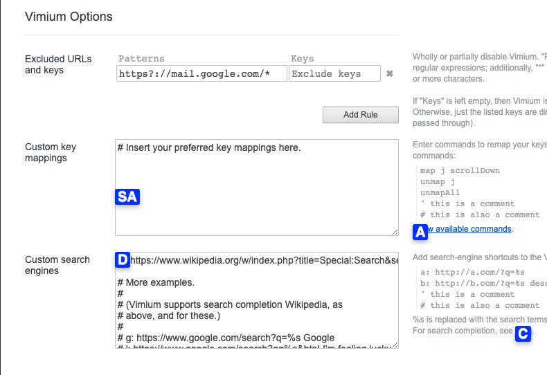 Custom CSS Set In Vimium Options Not Rendering On Webpages · Issue #3956 · philc/vimium · GitHub