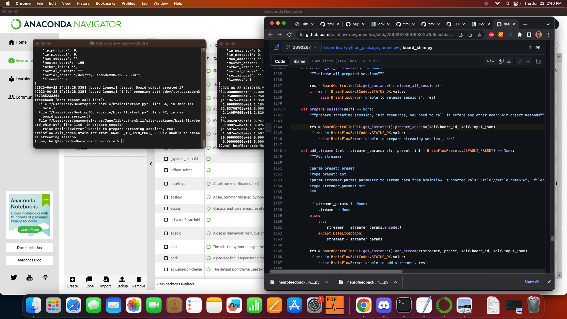 Support for Mac M1 and M2 processors, ARM64 · Issue #628 · brainflow-dev/brainflow · GitHub