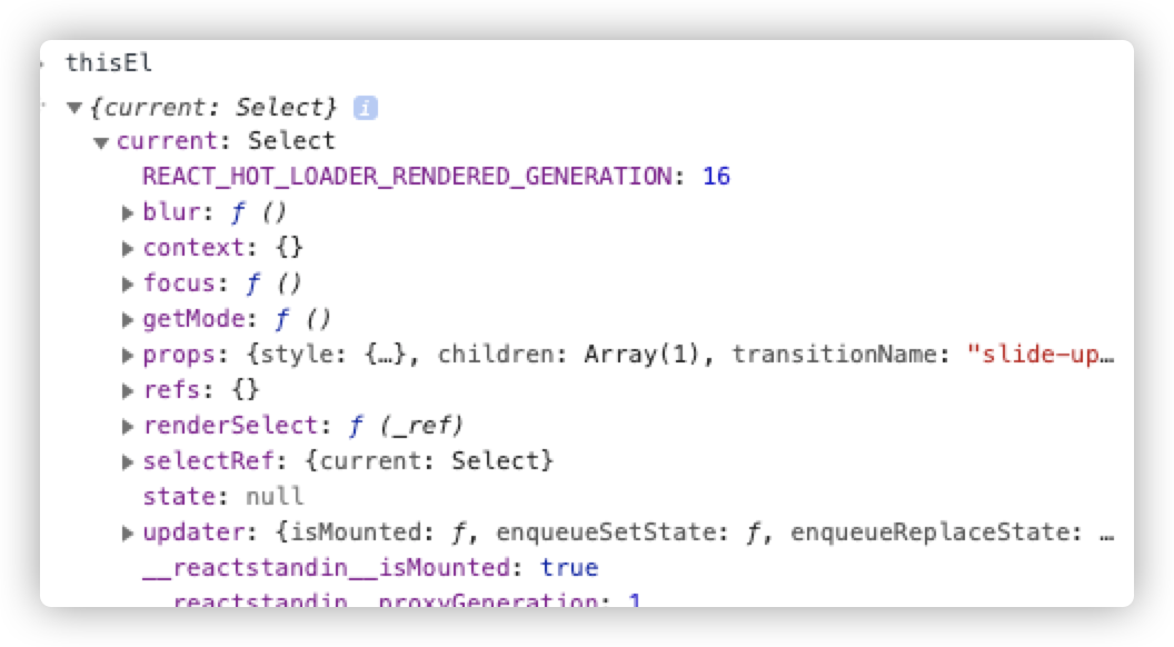 how could i get HTMLElement Refs in select · Issue #26269 · ant-design ...