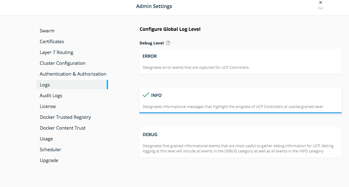 Monitor And Troubleshooting Logs Docs Out Of Sync With Docker Ucp 31x