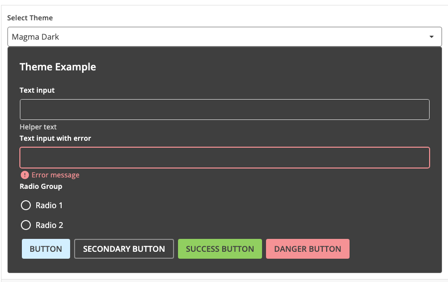 Documentation on Theming is using v2 colors · Issue #700 · cengage/react-magma · GitHub