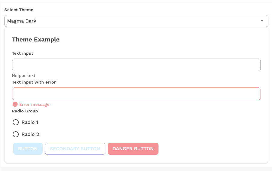 Documentation on Theming is using v2 colors · Issue #700 · cengage/react-magma · GitHub