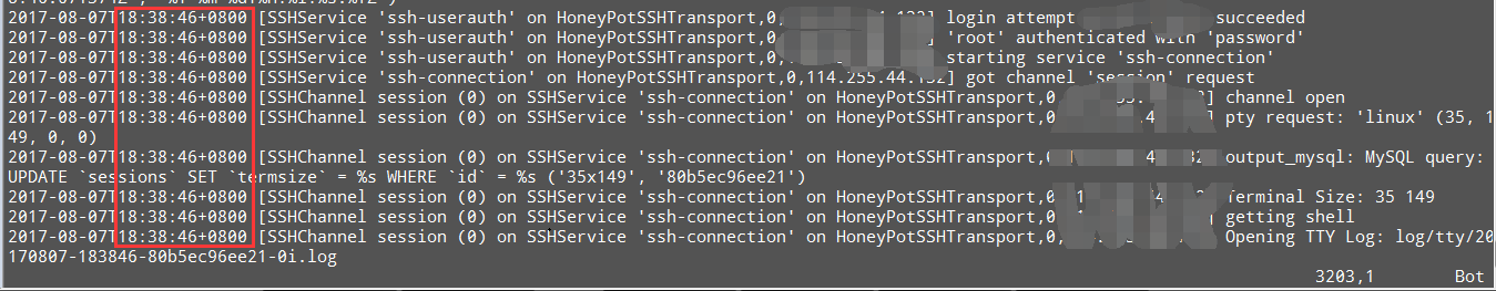 Wrong timestamp in mysql · Issue #567 · cowrie/cowrie · GitHub