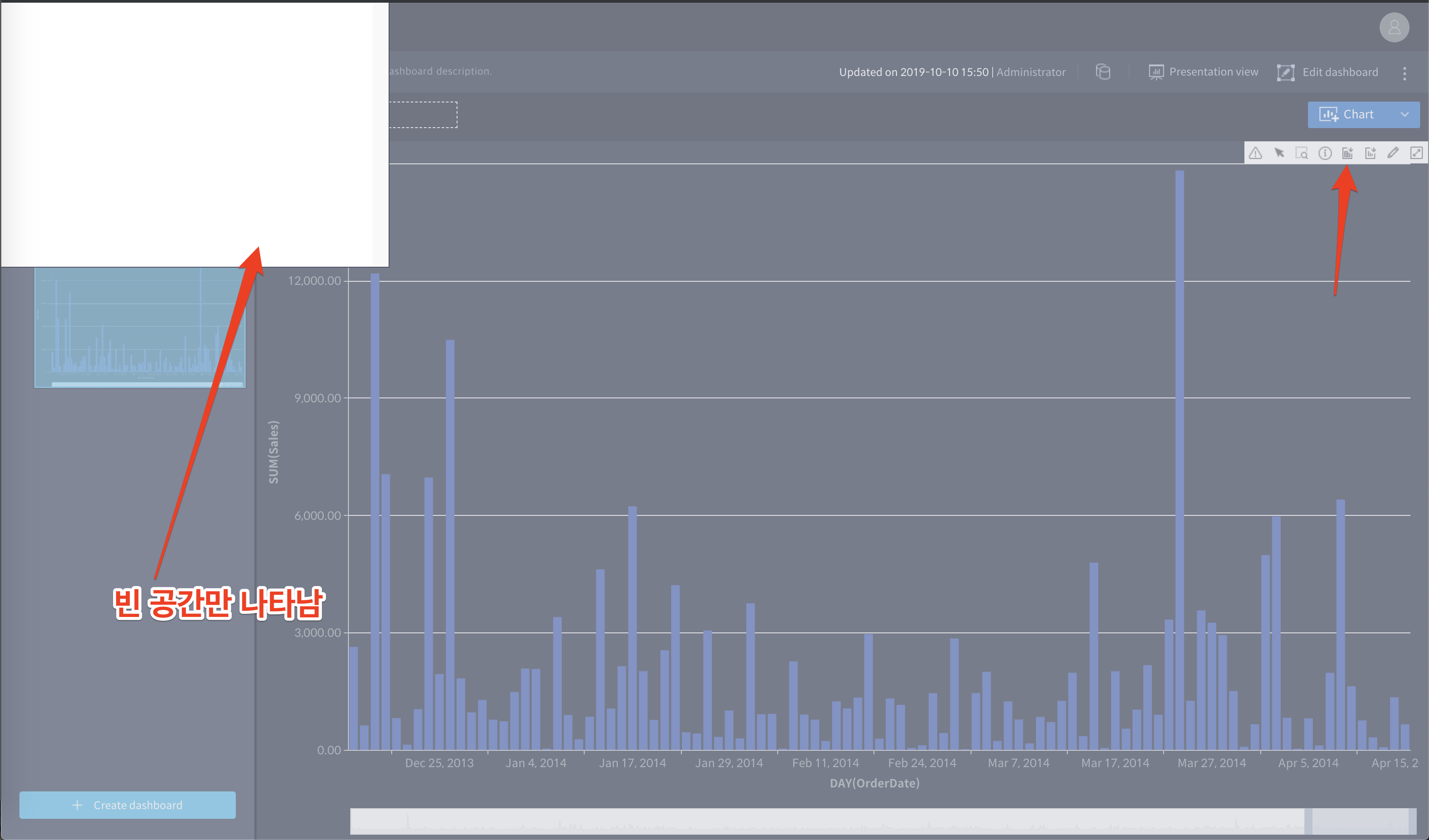 Dashboard Widget Save Table As File Screen Error In Dark Theme · Issue 2695 · Metatron App