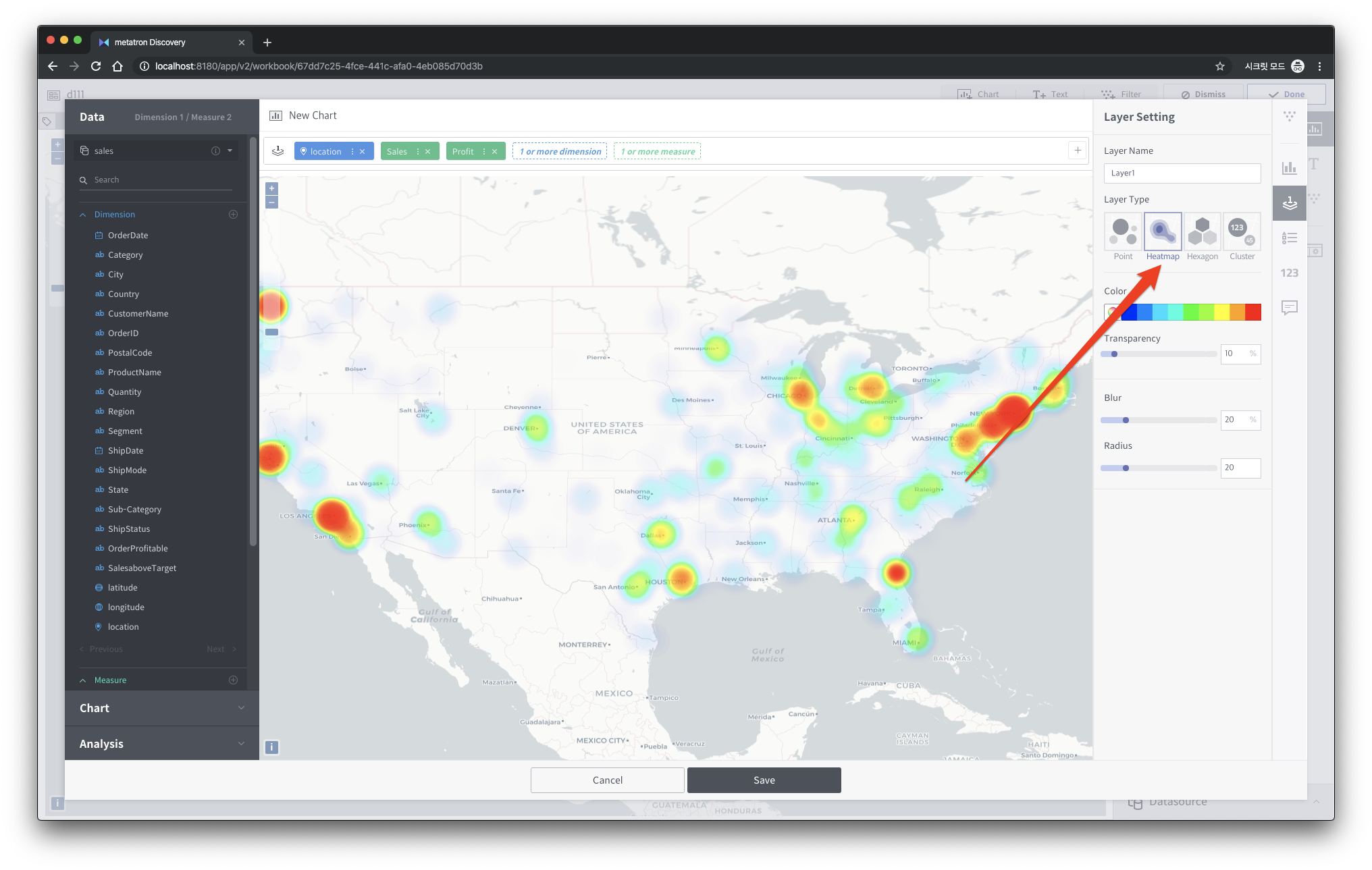Color By Values Are Not Kept When Setting Layer In Map View Chart · Issue 2746 · Metatron