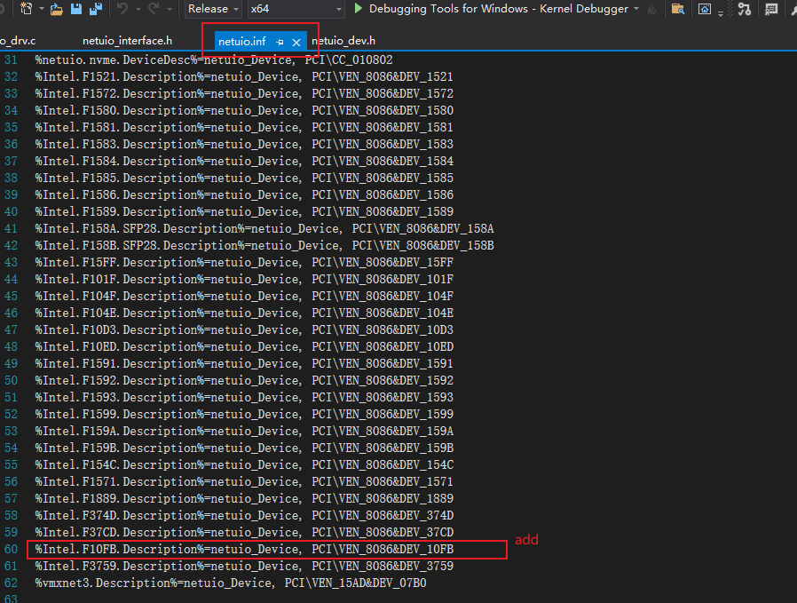 when i use netuio driver on Windows10,the device can not start · Issue #218 · OpenVisualCloud ...