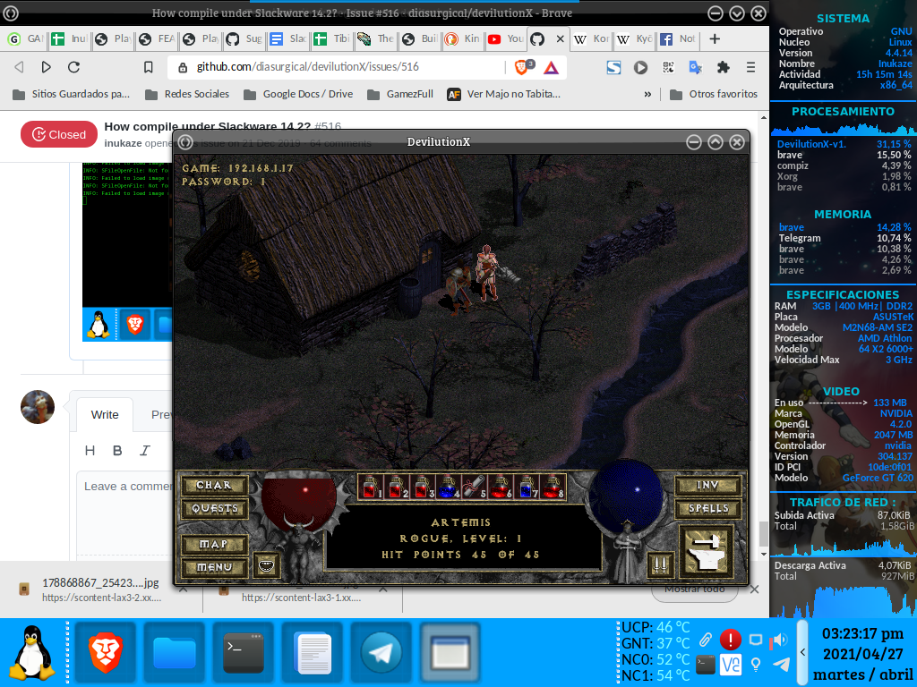 How compile under Slackware 14.2? · Issue #516 · diasurgical/devilutionX · GitHub