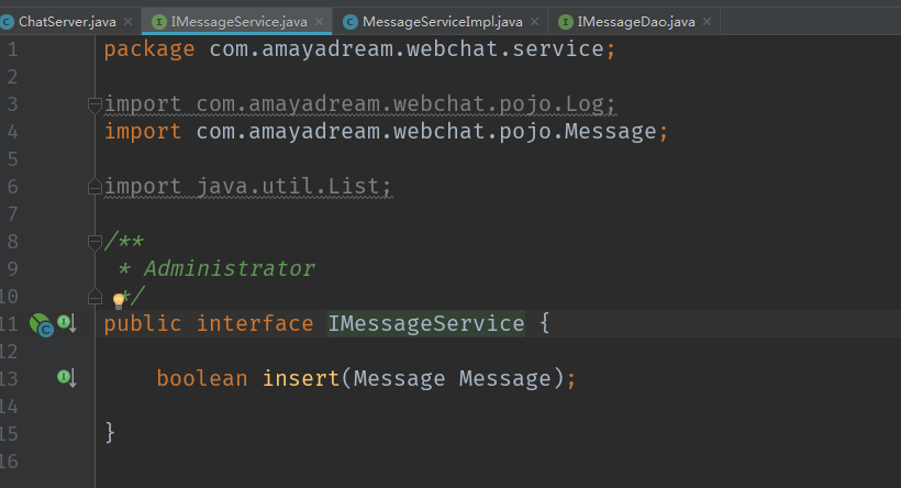 如何才能将聊天数据保存到数据库呢？ · Issue #8 · Amayadream/WebChat · GitHub