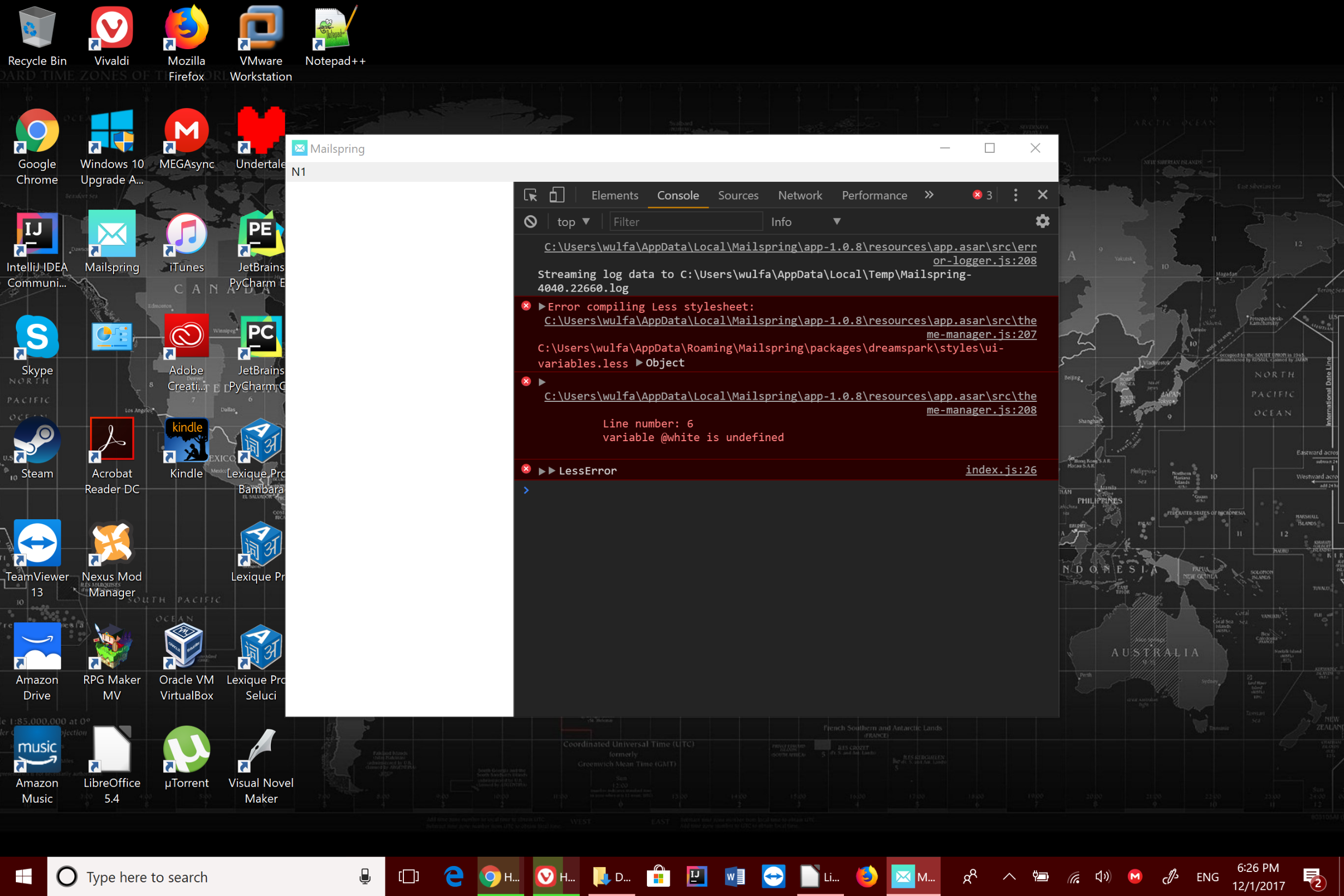 How to turn off developer mode · Issue #384 · Foundry376/Mailspring · GitHub