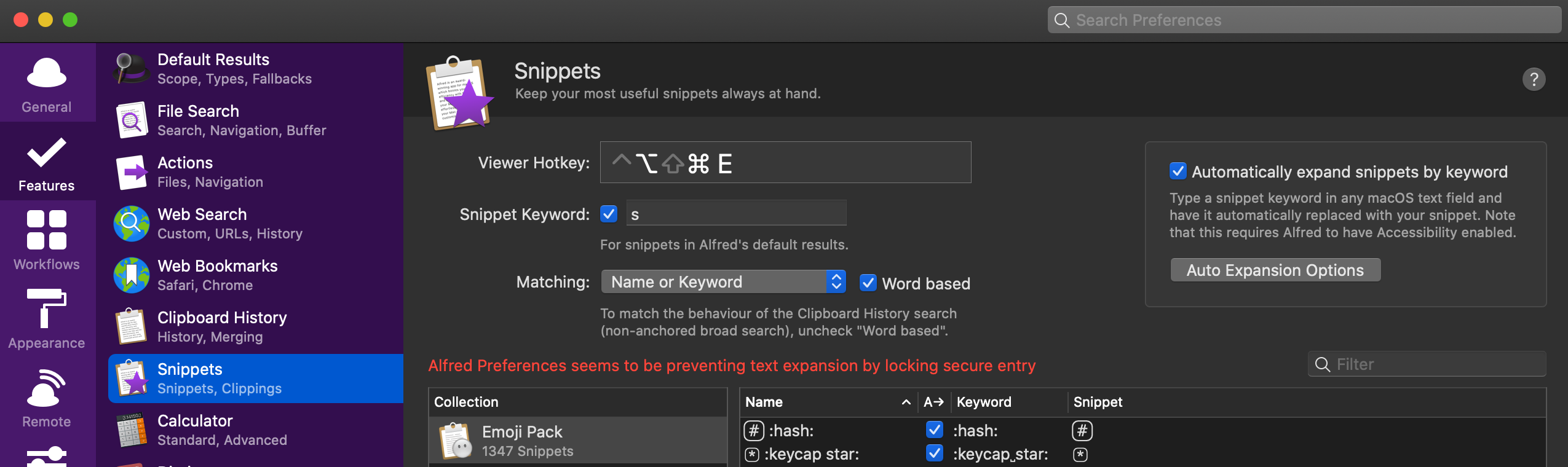 conflict with Alfred's snippets if bitwarden keeps at background on Mac · Issue #700 · bitwarden ...