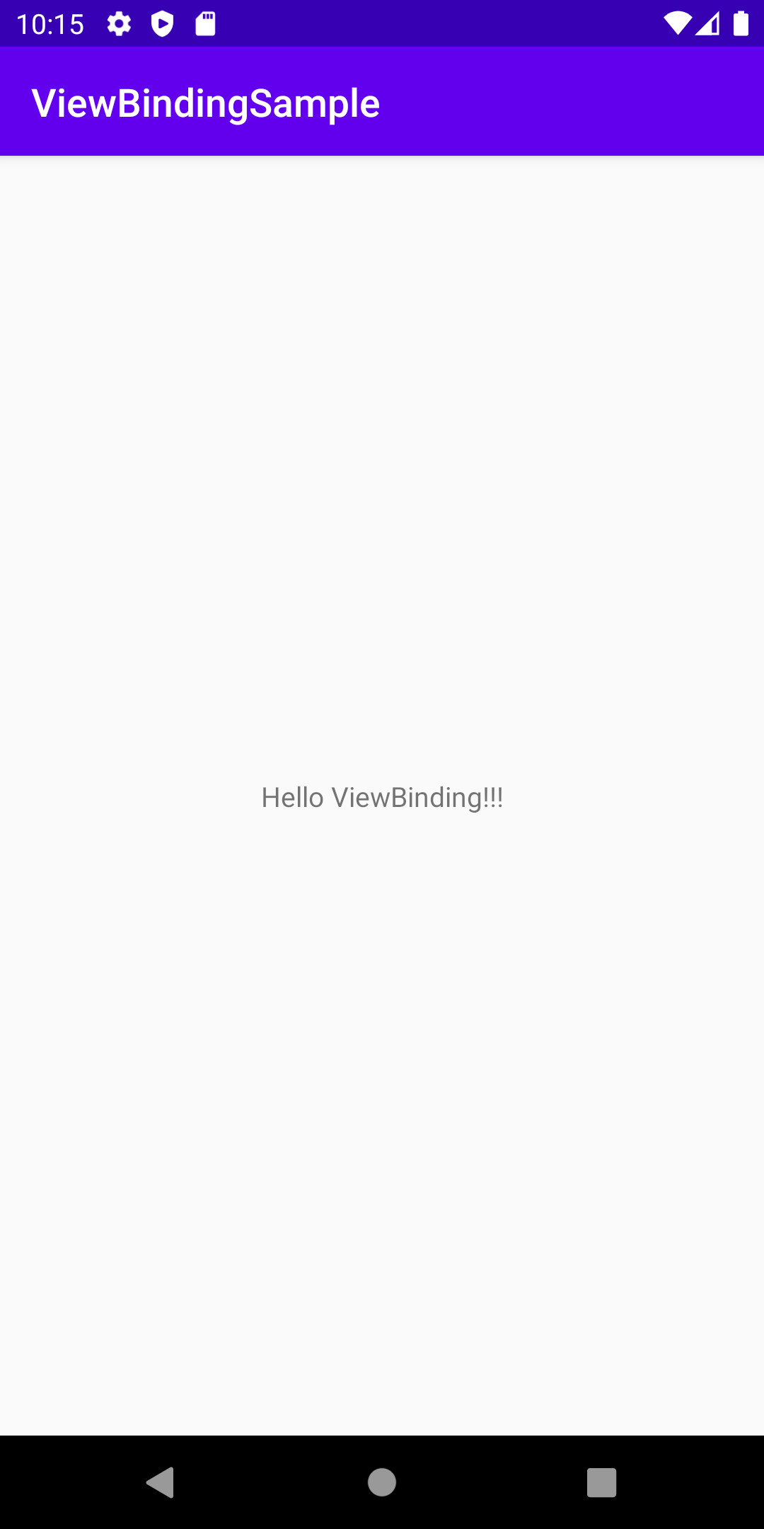 GitHub - LeoAndo/ViewBindingSample: sample for ViewBinding
