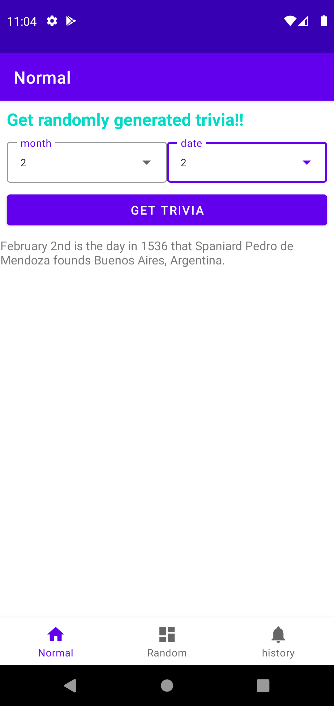 GitHub - LeoAndo/TriviaApp: example app for Using Trivia API