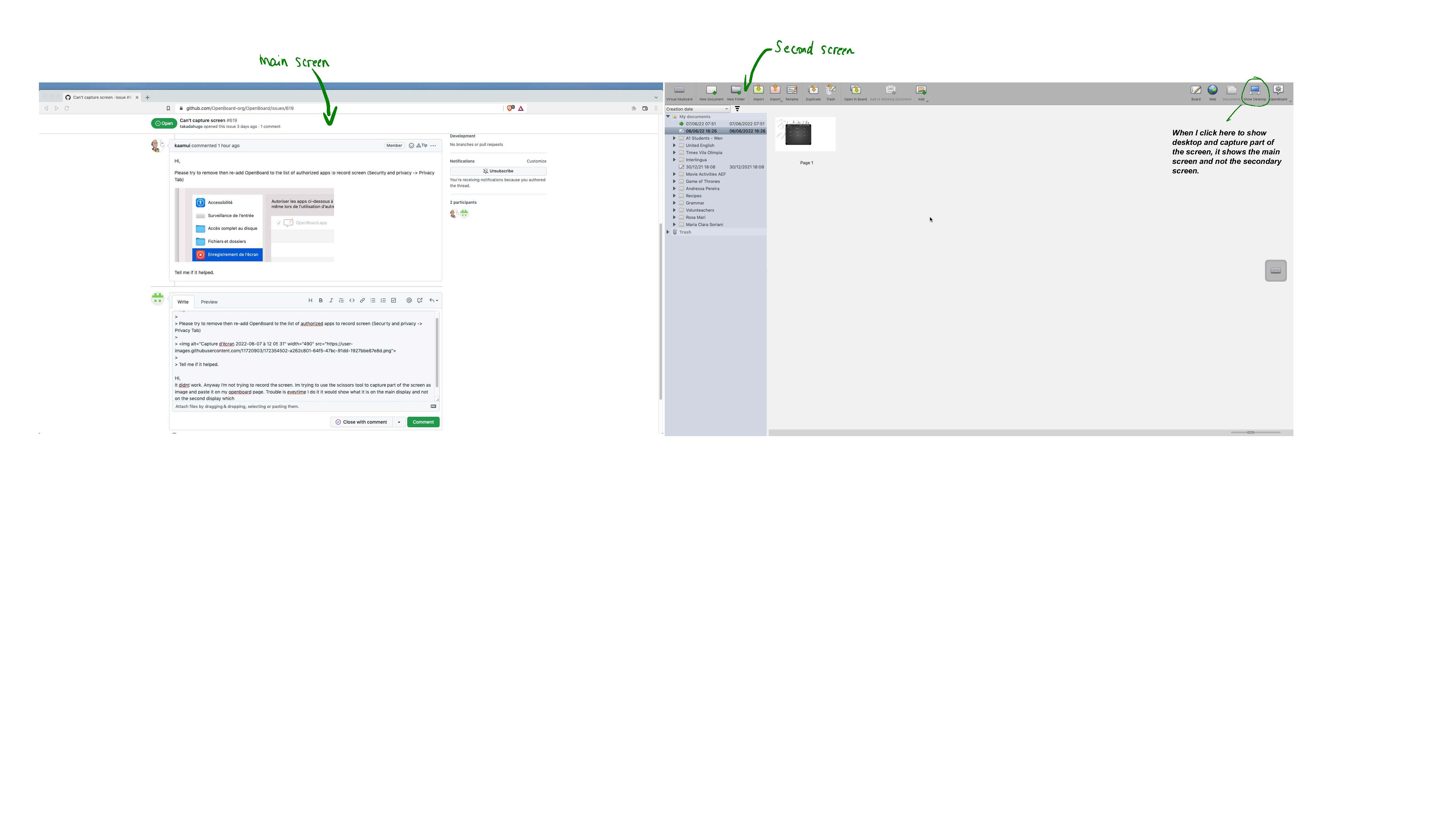 Can T Capture Screen · Issue 619 · Openboard Org Openboard · Github
