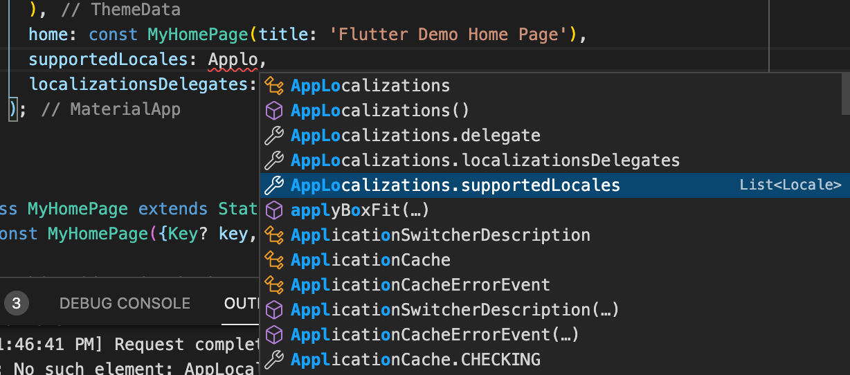 How To Export Package Flutter Gen Gen L10n App Localizations Dart Which Is In Sub Package