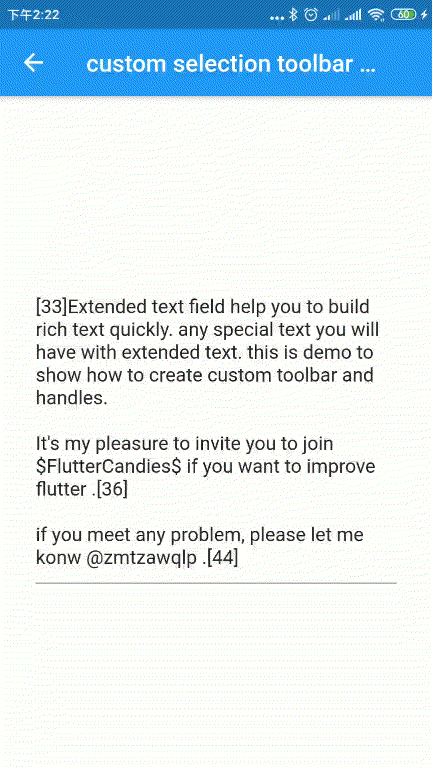 Selection handles are hide when drag · Issue #67111 · flutter/flutter ...