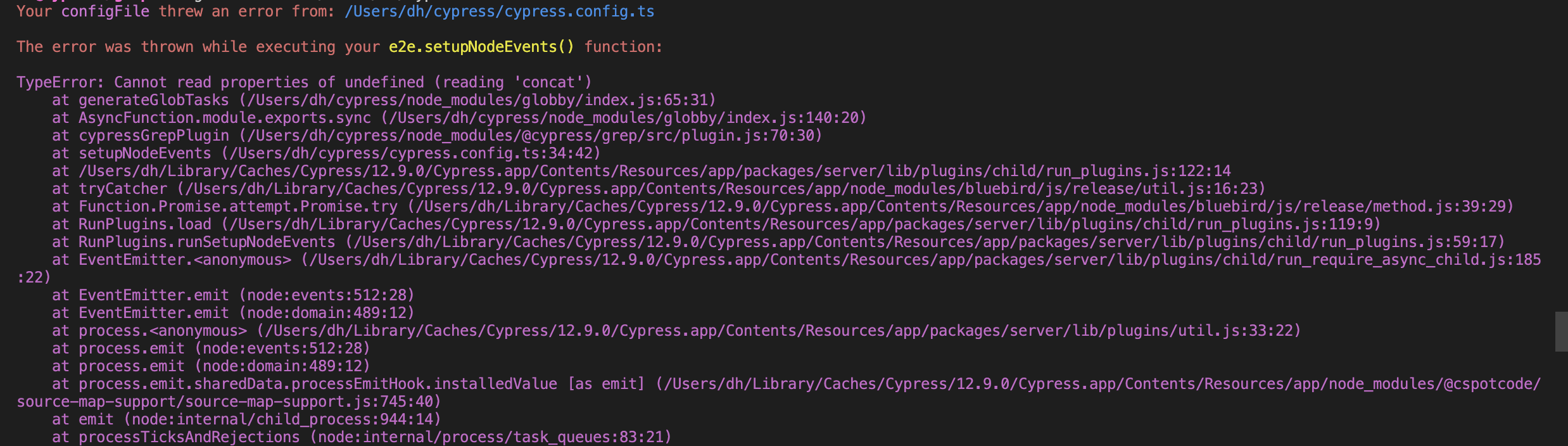 Cypress Grep Error Using Grepfilterspecs · Issue 26530 · Cypress Io 4238