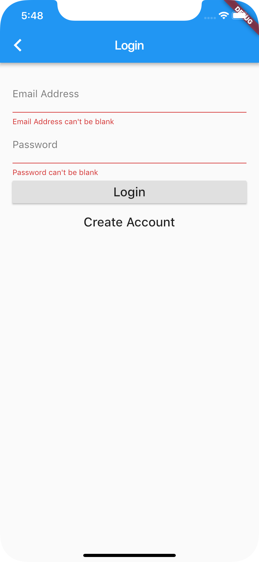 GitHub - krishnads/KFlutterLoginForm: Login Form with validation