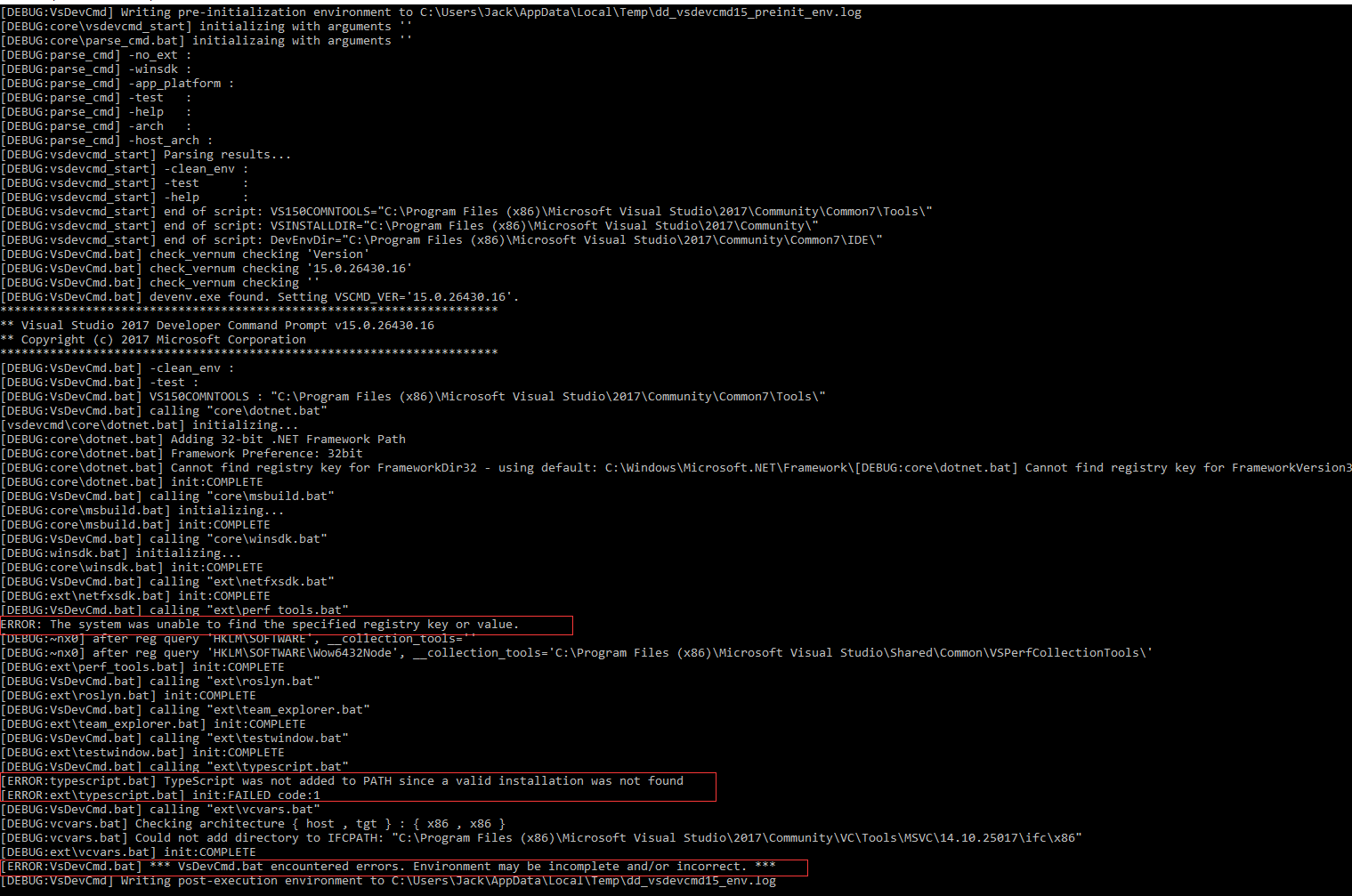 Fail to generate MSVS project for VS2017 · Issue #10084 · godotengine/godot · GitHub