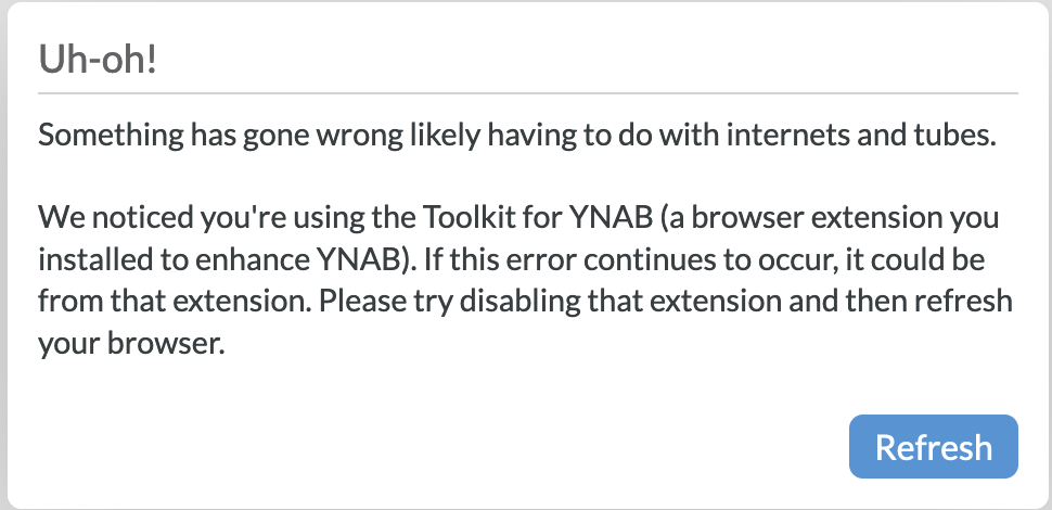 Editing a transaction crashes YNAB · Issue #2898 · toolkit-for-ynab/toolkit-for-ynab · GitHub
