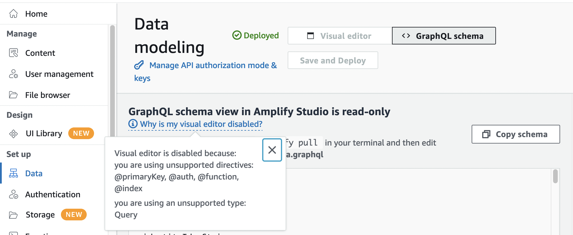 UnrecognizedClientException: The security token included in the request is invalid at Object ...