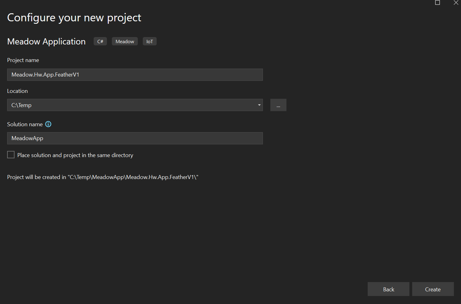 Meadow fails to deploy correctly due to post build chain (linking?) when the Meadow Application ...