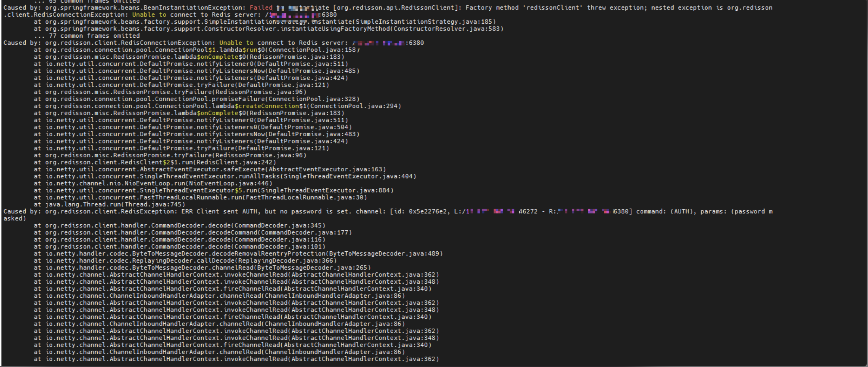 Redisson Can Not Connection Redis Server · Issue 3622 · Redissonredisson · Github