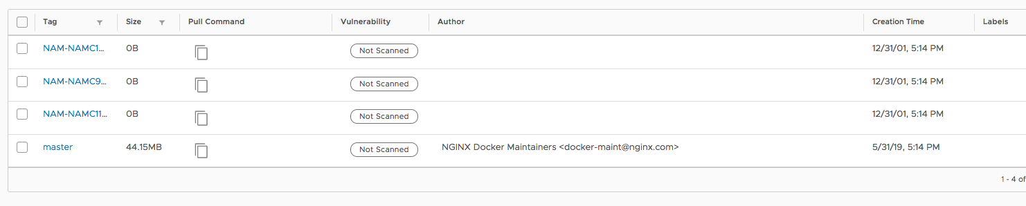 The size are 0 images always in the registry. · Issue #7924 · goharbor ...