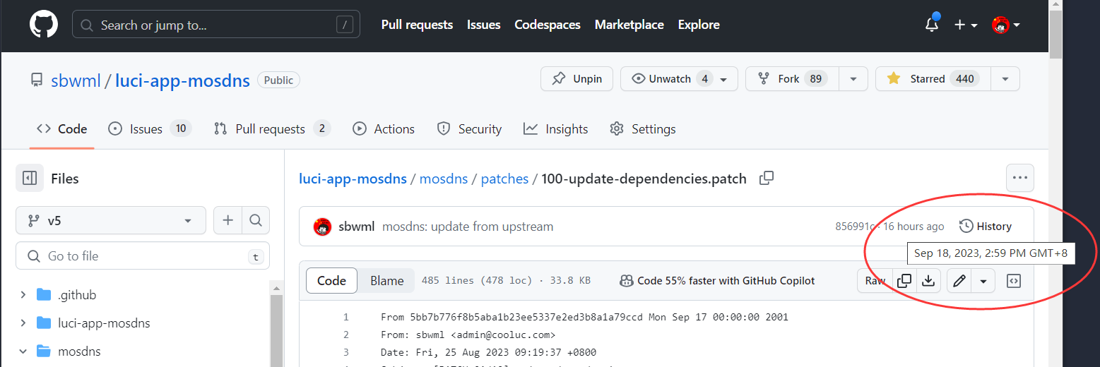 更新compress至v1.17.0以同步上游 · Issue #122 · sbwml/luci-app-mosdns · GitHub