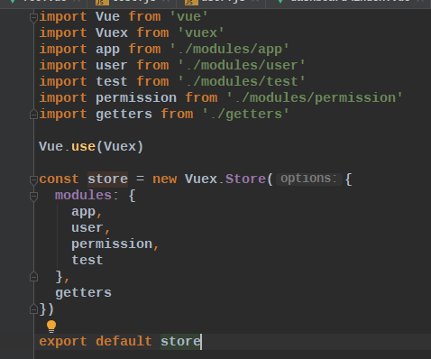 改变vuex里的值后，页面没更新过来 · Issue #1821 · PanJiaChen/vue-element-admin · GitHub
