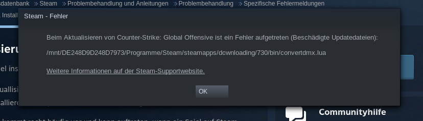 [Linux] Error while updating | Broken update file · Issue #5998 ...