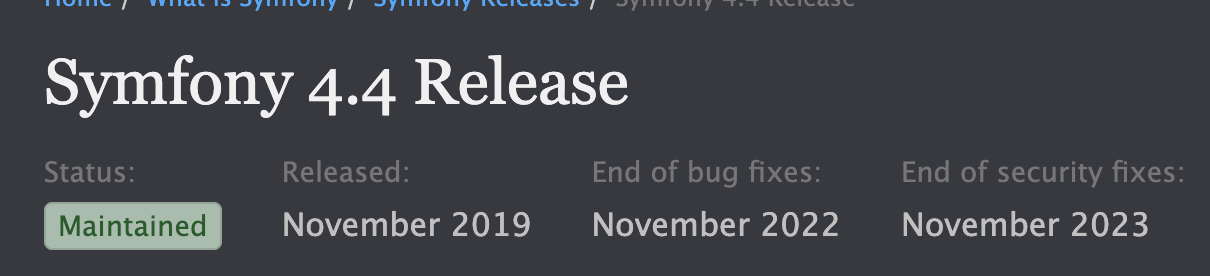 Upgrade The Latest Symfony Lts Version · Issue 20739 · Prestashopprestashop · Github 